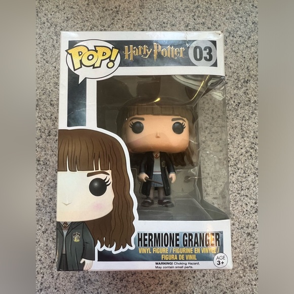 Funko | Other | Harry Potter Hermione Granger Funko Pop 3 Vinyl Figure ...